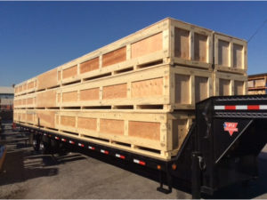 Industrial Wooden Shipping Crates - Diversified Logistic Services
